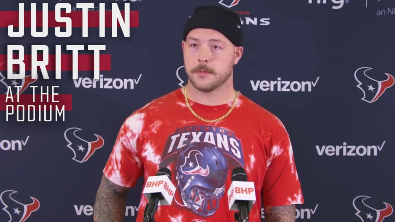 OL Justin Britt | Press Conference (1-10-2022)