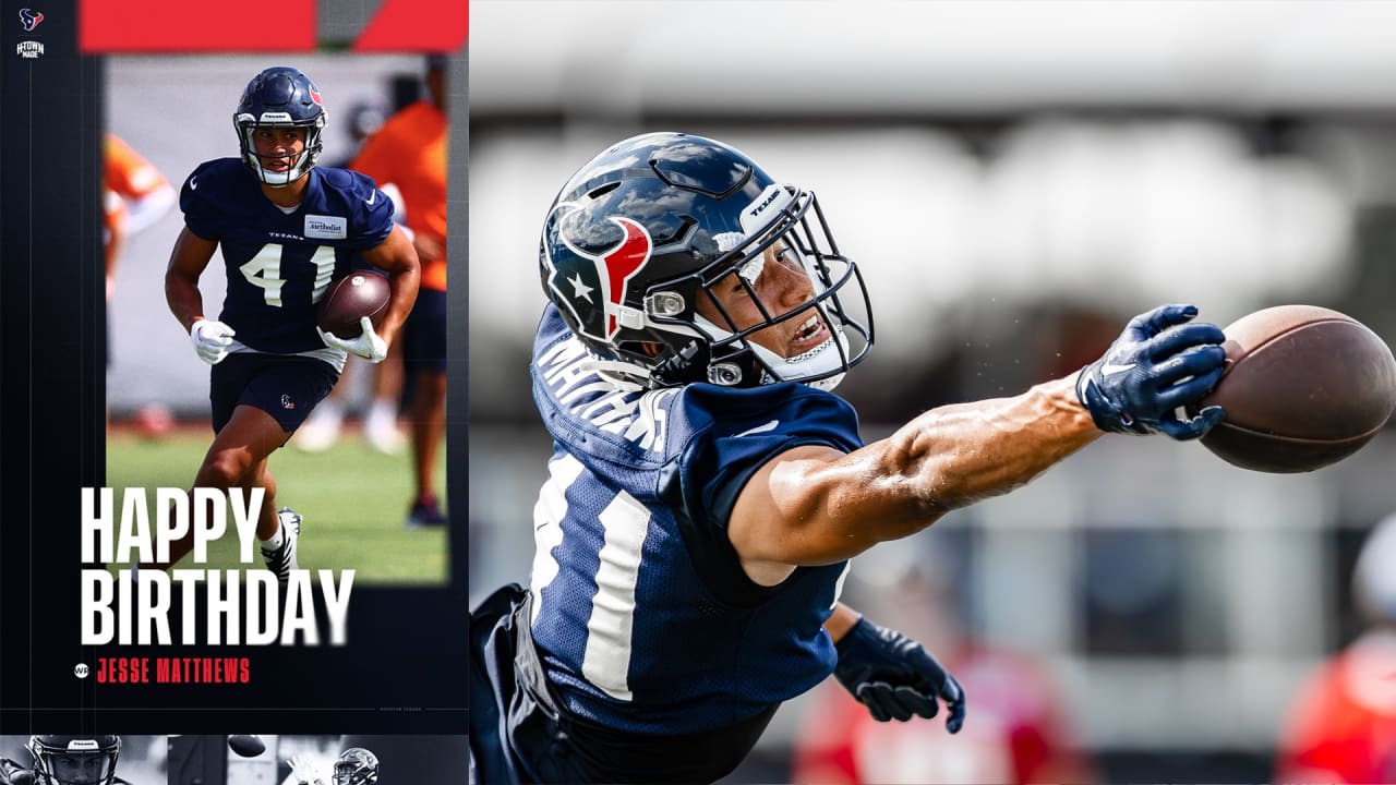 | Happy Birthday to WR Jesse Matthews!