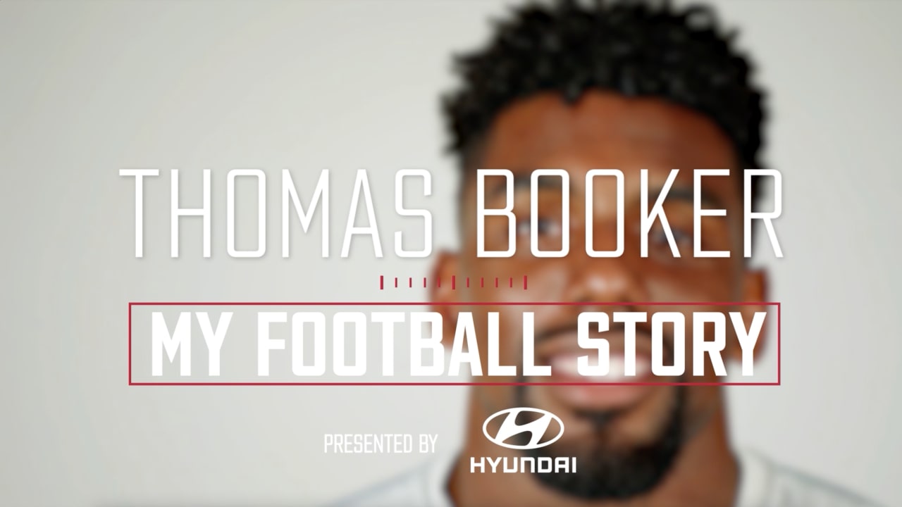 From tennis + AAU basketball to the NFL: Thomas Booker | My Football Story