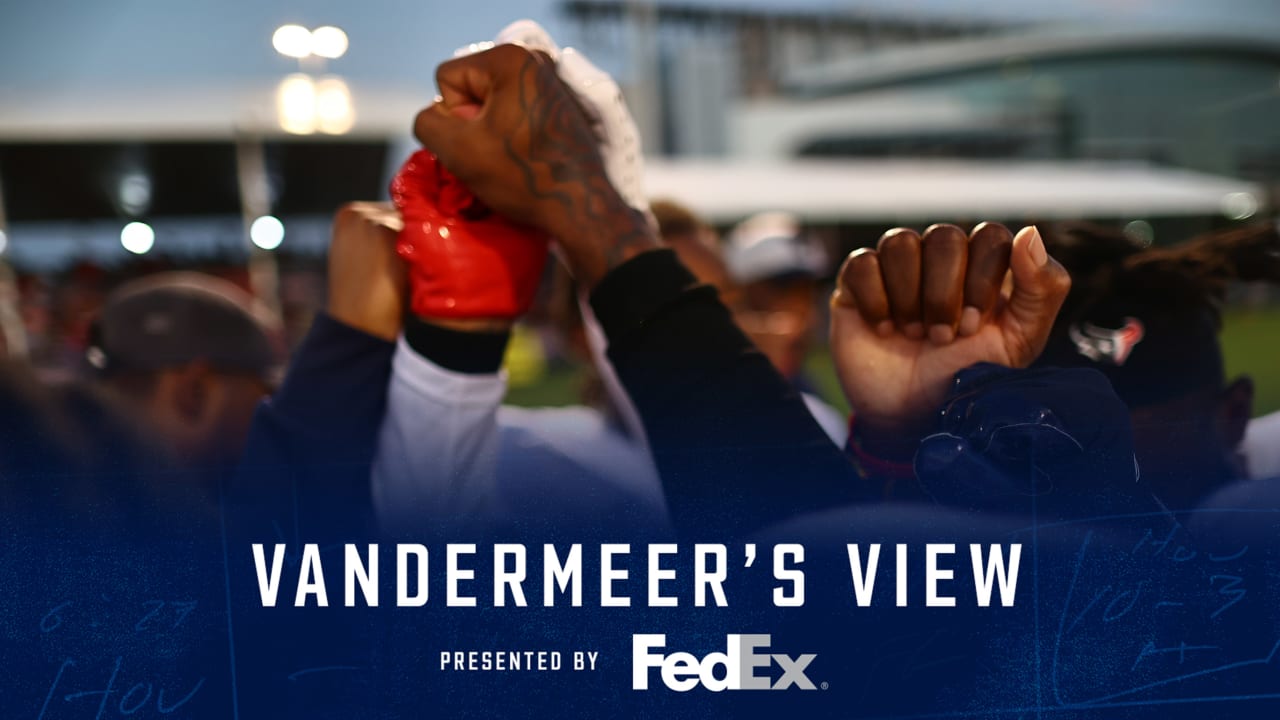 Voice of the Houston Texans Marc Vandermeer shares his thoughts on the ...