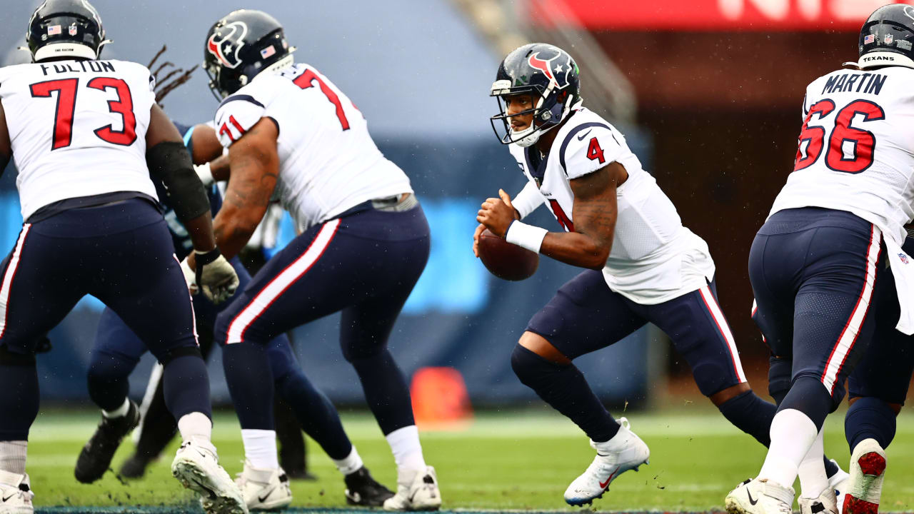 The Houston Texans take on the Tennessee Titans at Nissan Stadium.