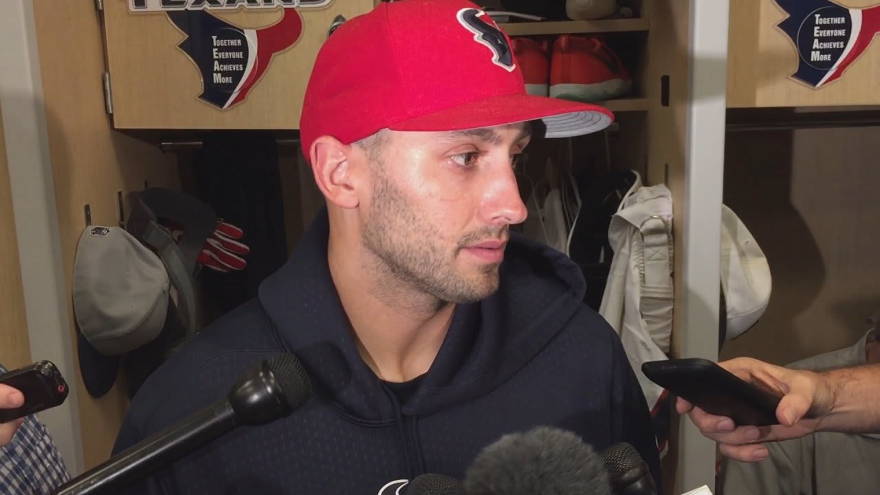 Hoyer on Yates, facing Titans
