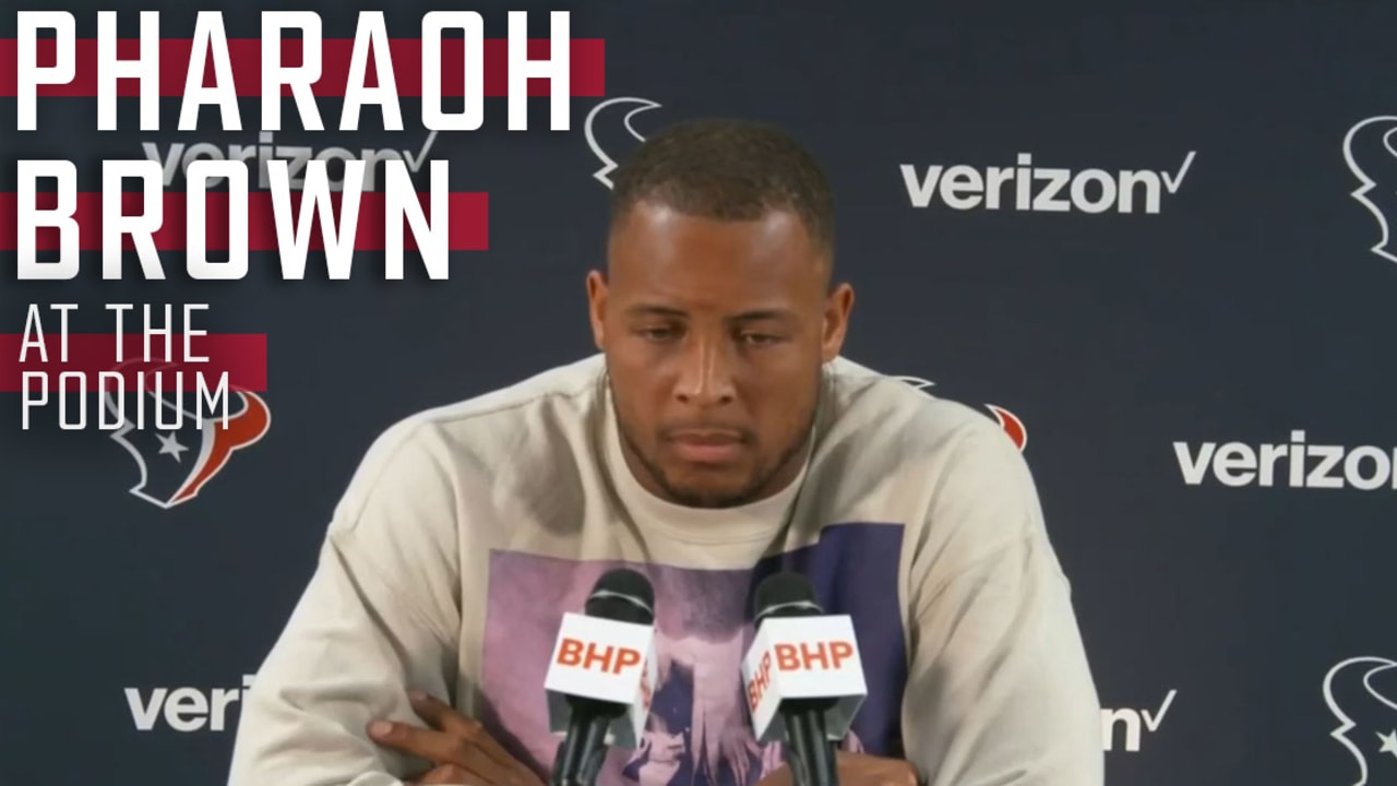 TE Pharaoh Brown | Press Conference (9-13-2021)