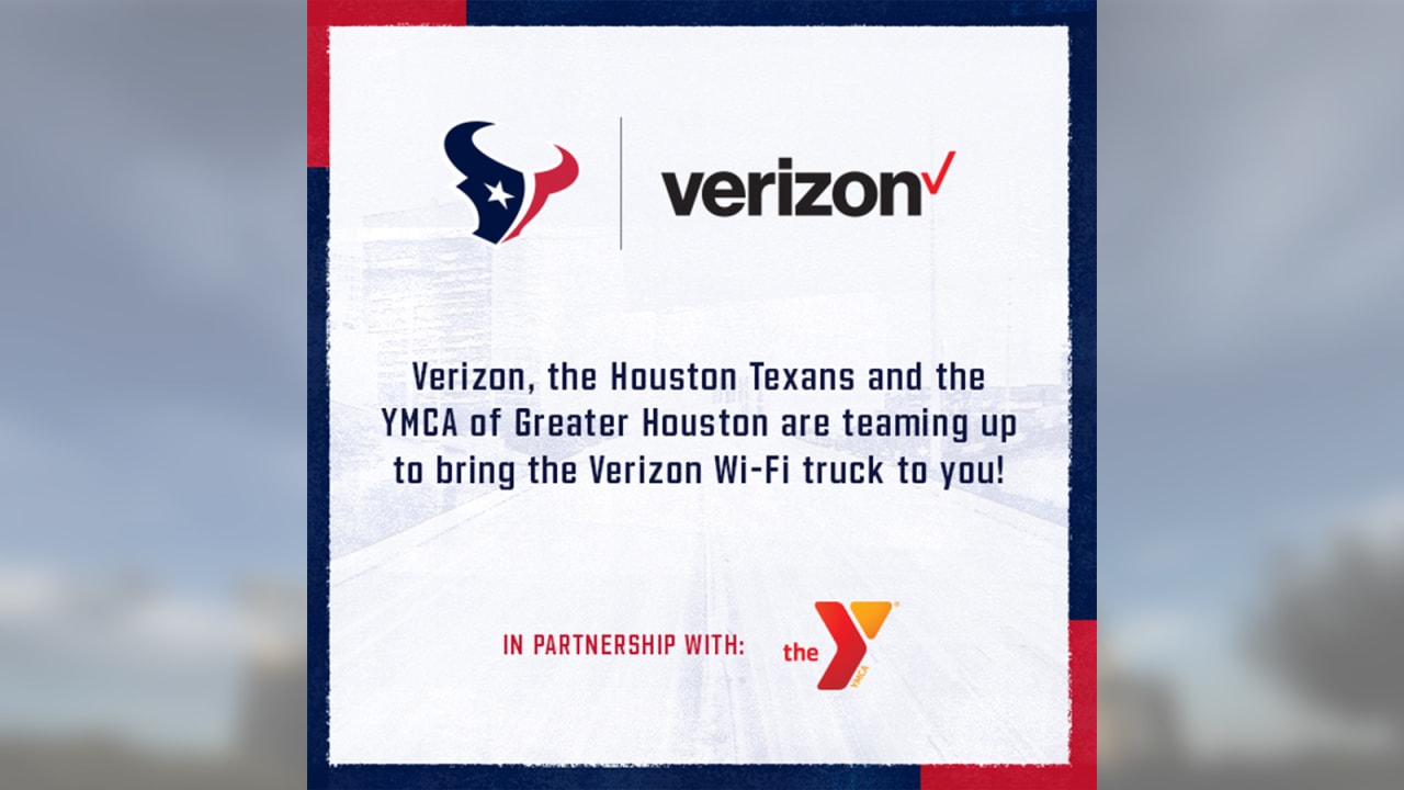 Verizon, the Houston Texans and the YMCA of Greater Houston are teaming ...