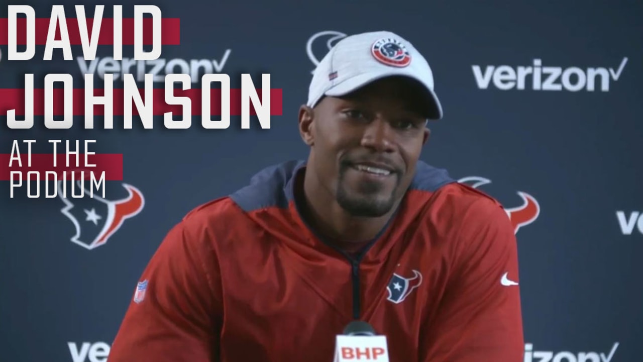 RB David Johnson | Press Conference (8-30-2021)