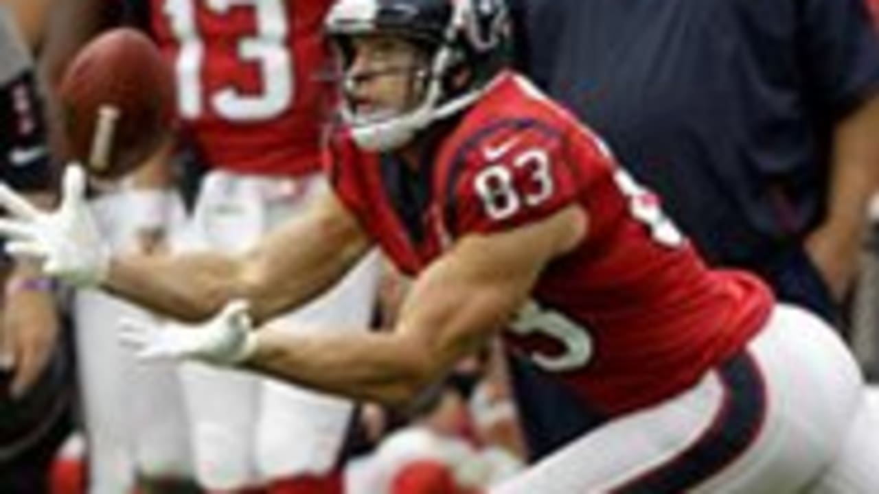 Texans release WR Kevin Walter