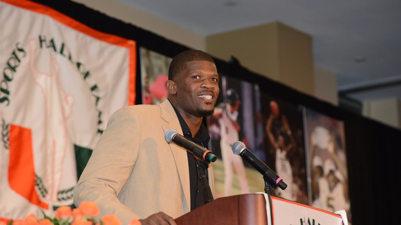 Andre Johnson Miami Induction