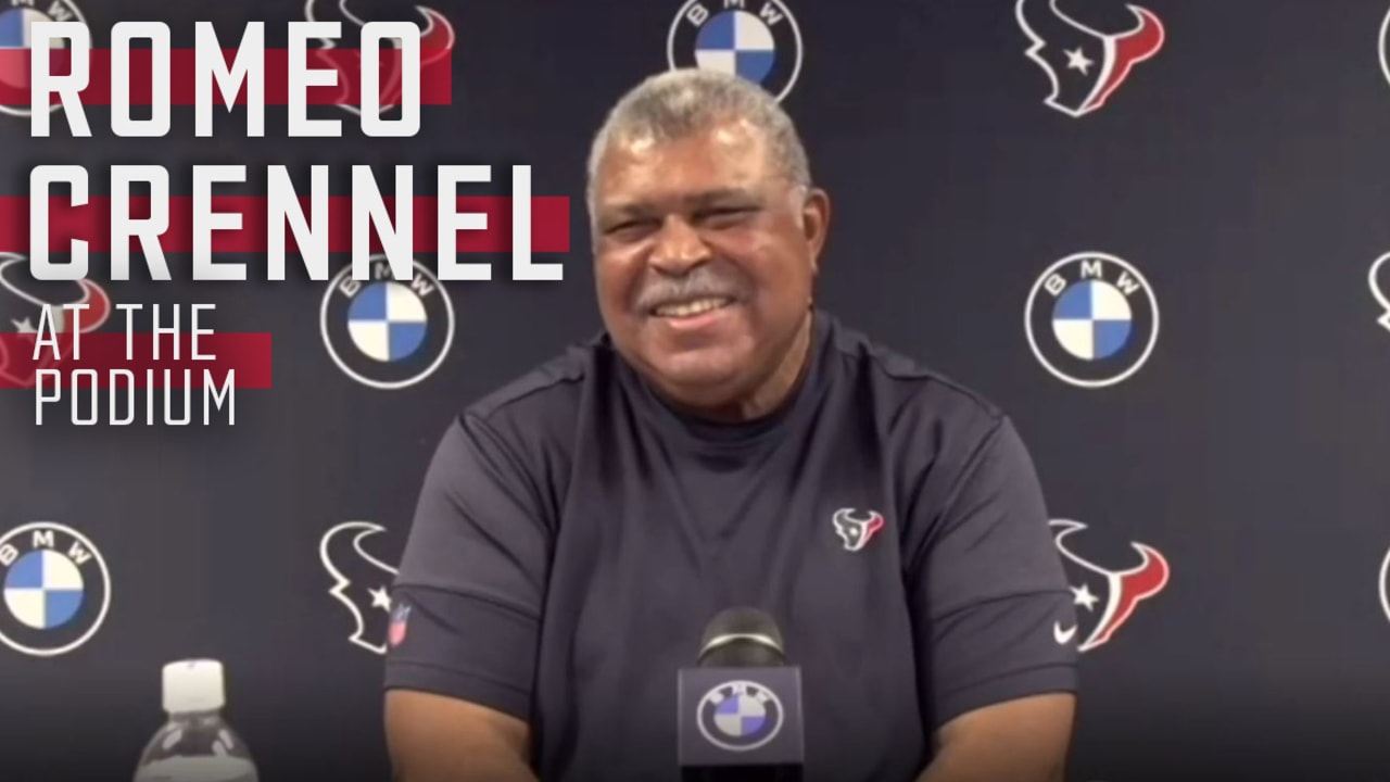 Romeo Crennel | Monday Press Conference (10-12-2020)