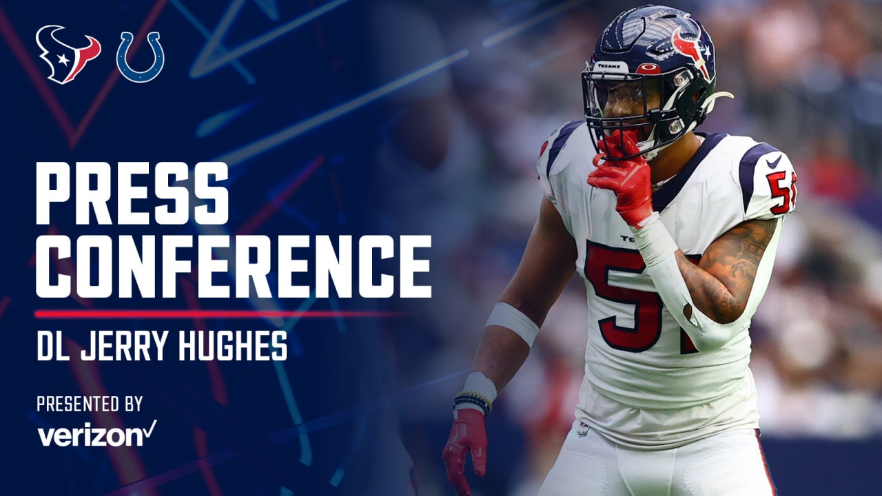 DL Jerry Hughes | Press Conference (9-11-2022)