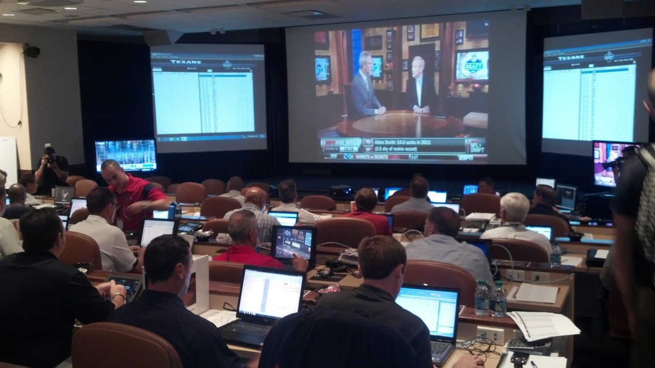 Houston Texans' Draft Room