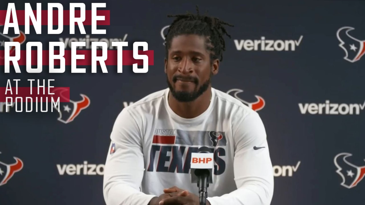 WR Andre Roberts | Press Conference (9-1-2021)