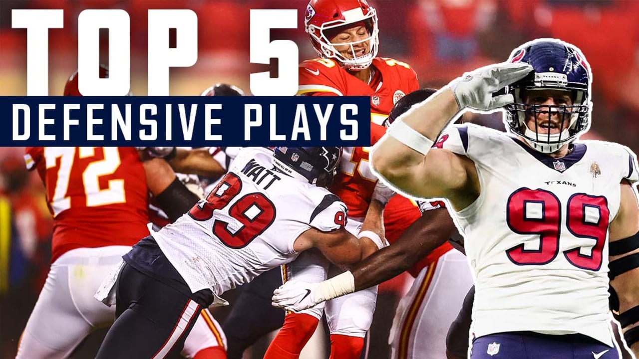 Interceptions, Sacks and MORE | Houston Texans Top 5 Defensive Plays