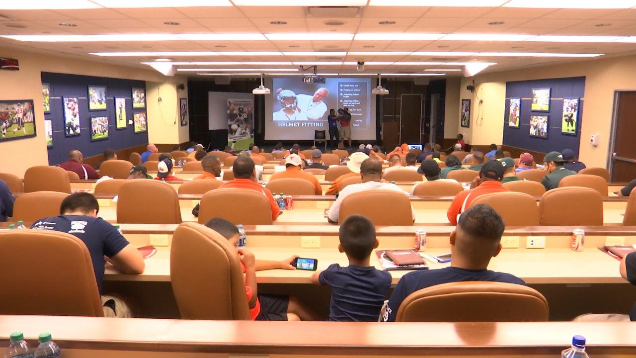 Area coaches learn from the experts