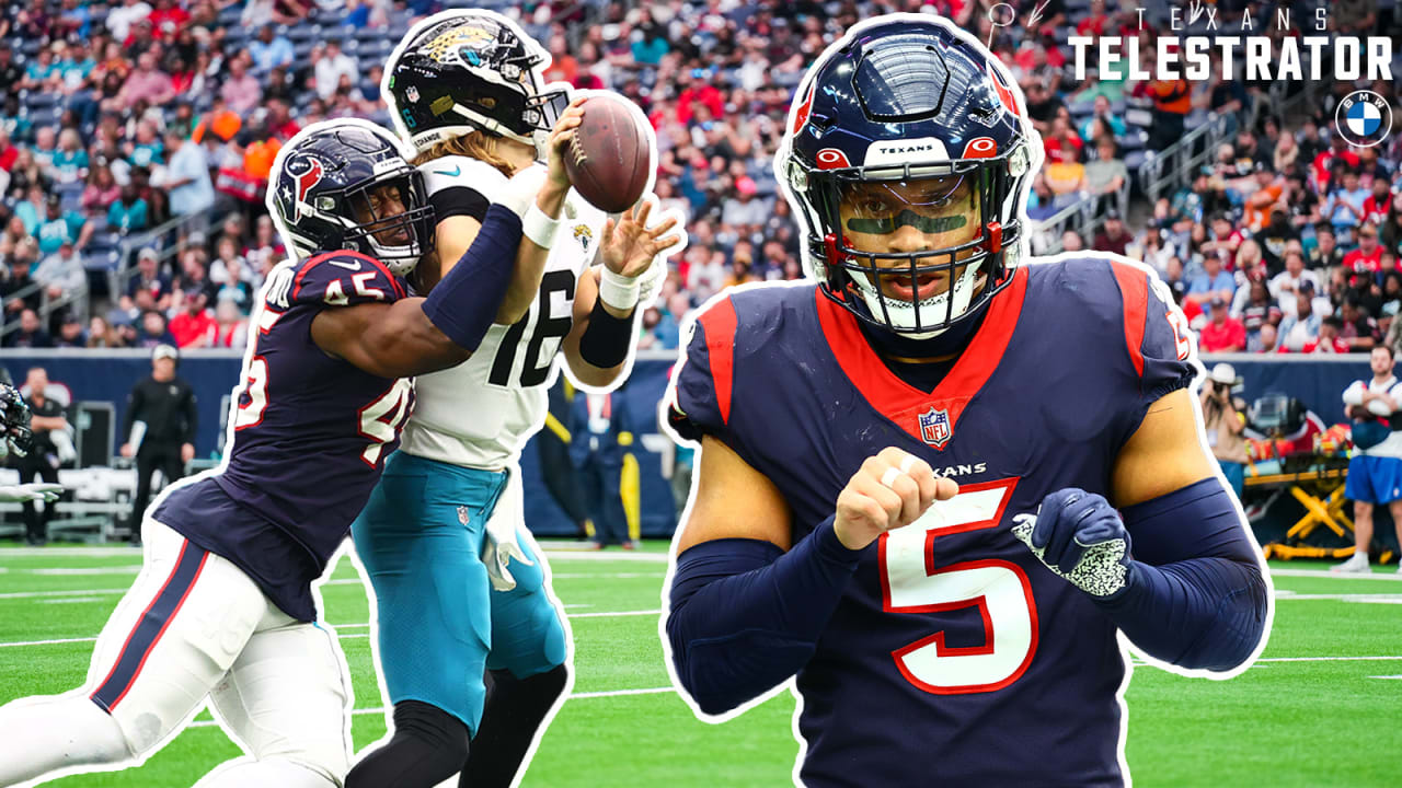 Breakdown + analysis of key plays from Texans-Jaguars | Telestrator