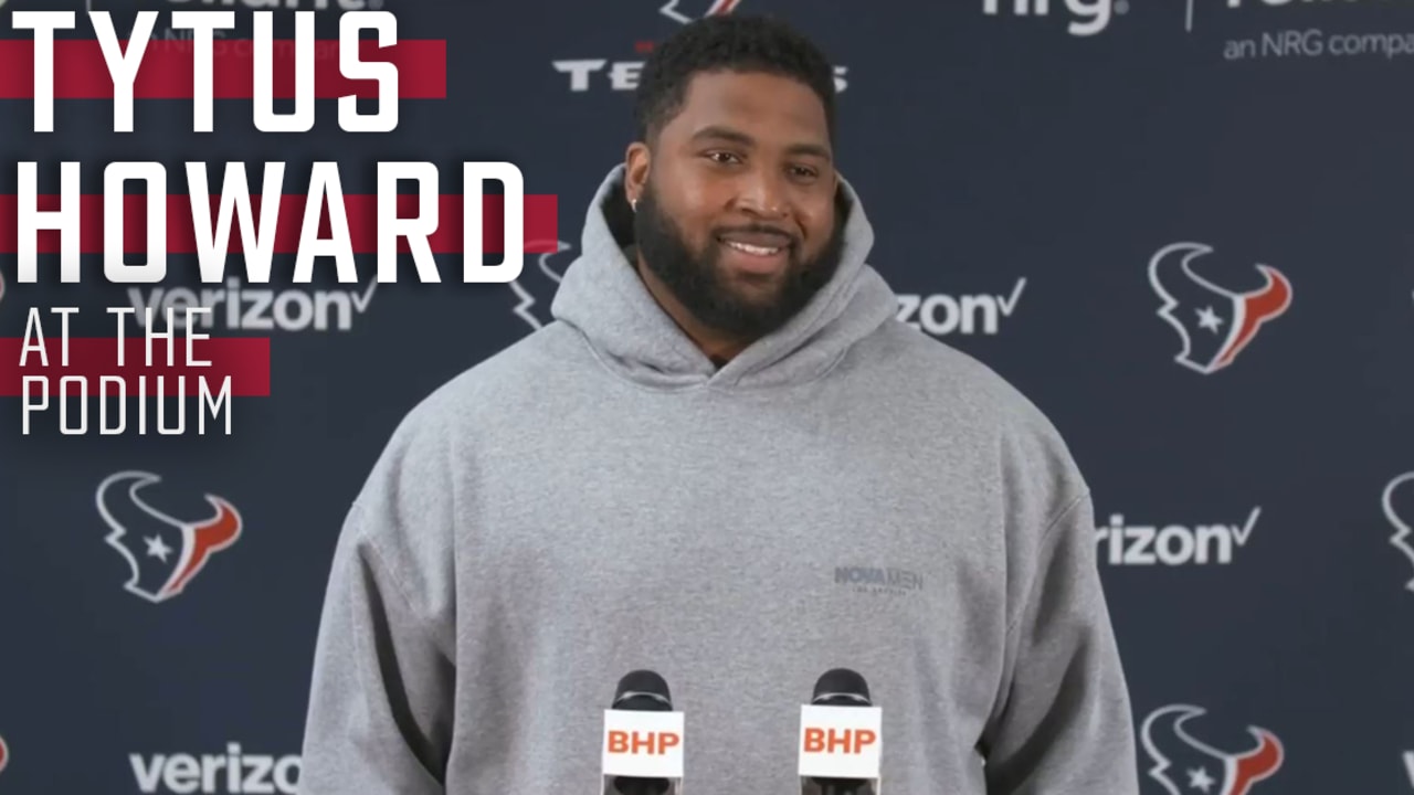 OL Tytus Howard | Press Conference (11-24-2021)