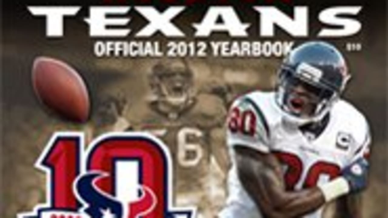 Commemorative 10th Anniversary Houston Texans Yearbook on sale