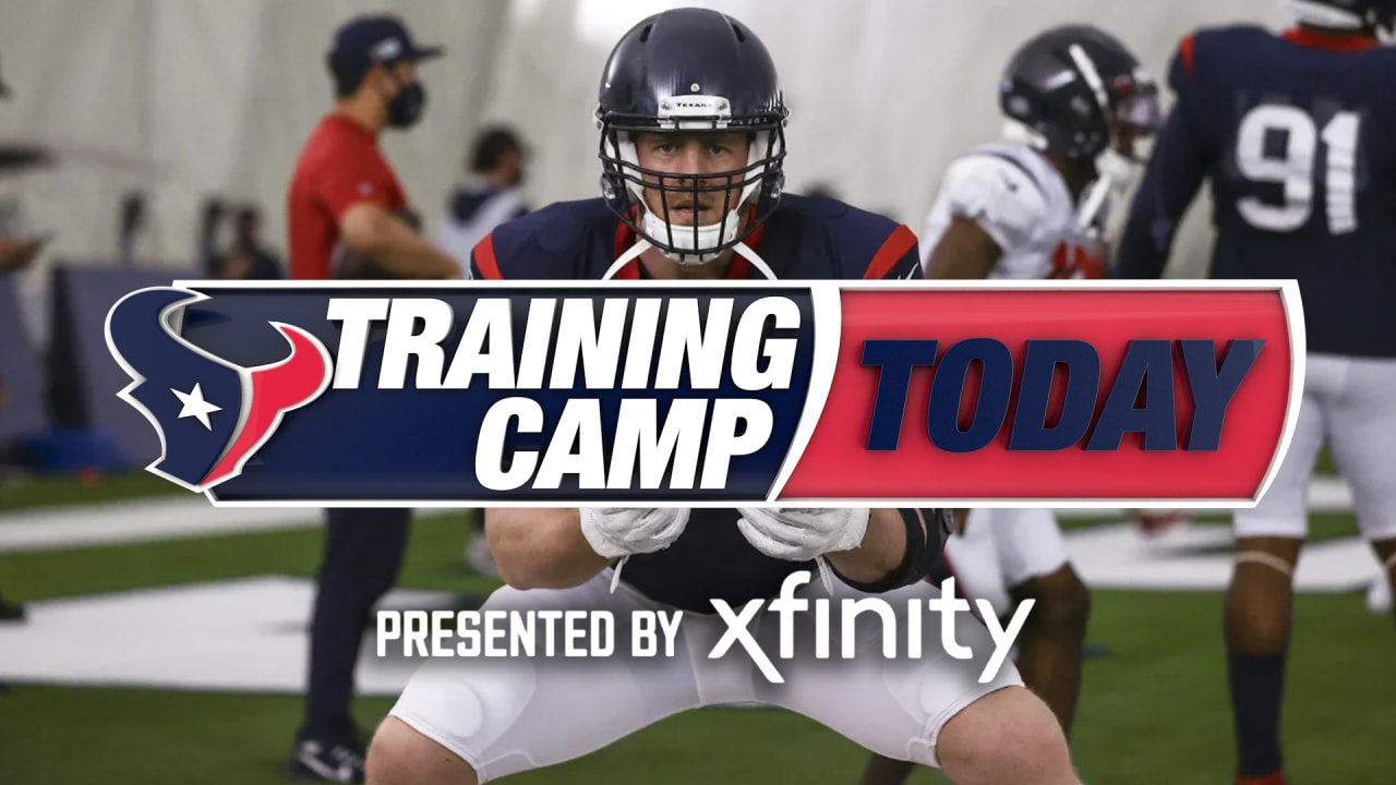Inside the Houston Texans First Day of Padded Practice | Training Camp ...