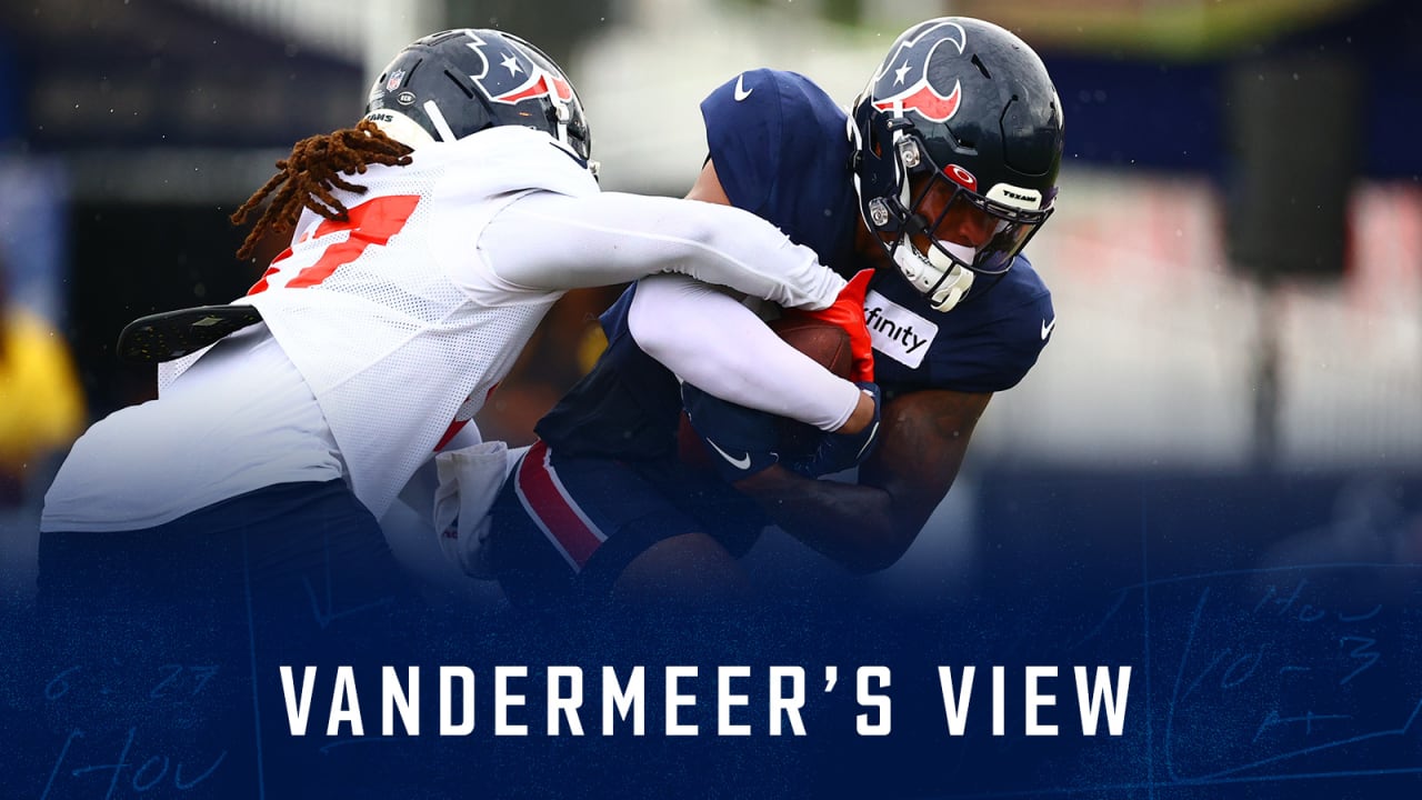 Marc Vandermeer shares his thoughts on Saturday's practice. Houston ...