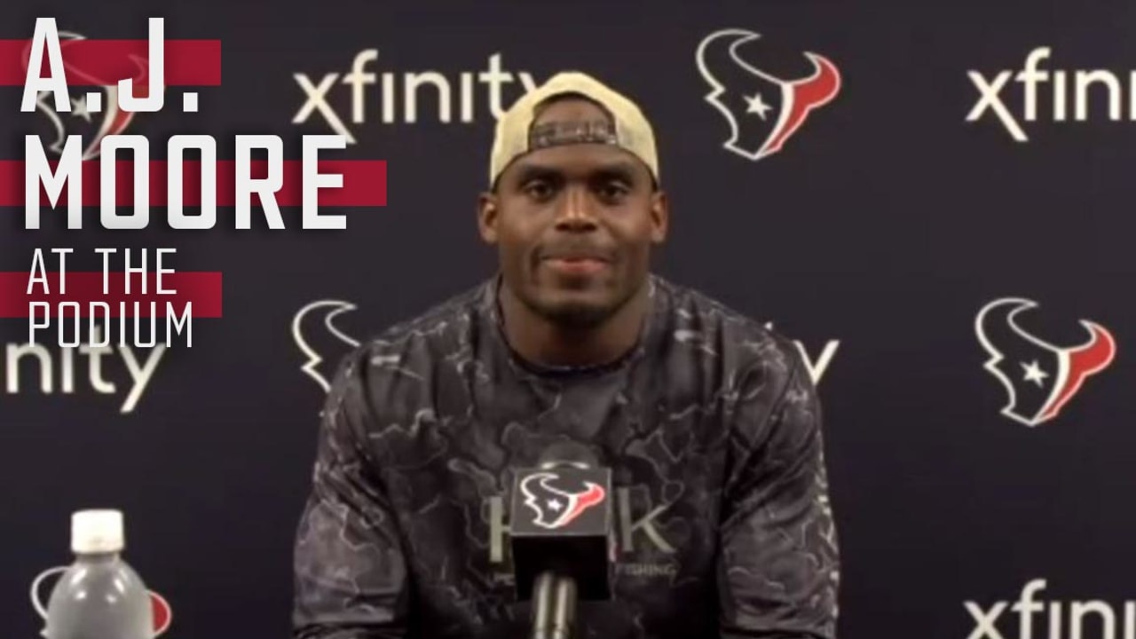 A.J. Moore | Press Conference (9-2-2020)