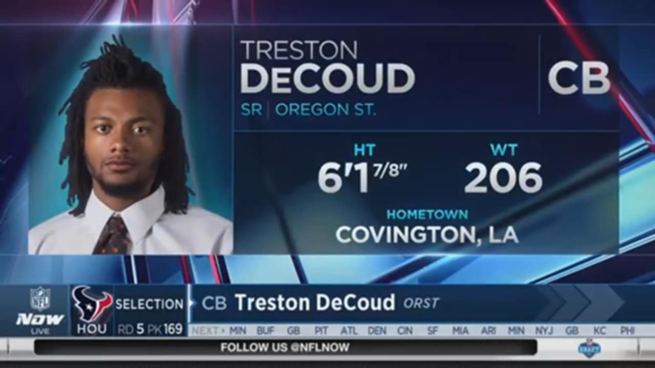NFL Live: Treston Decoud reaction