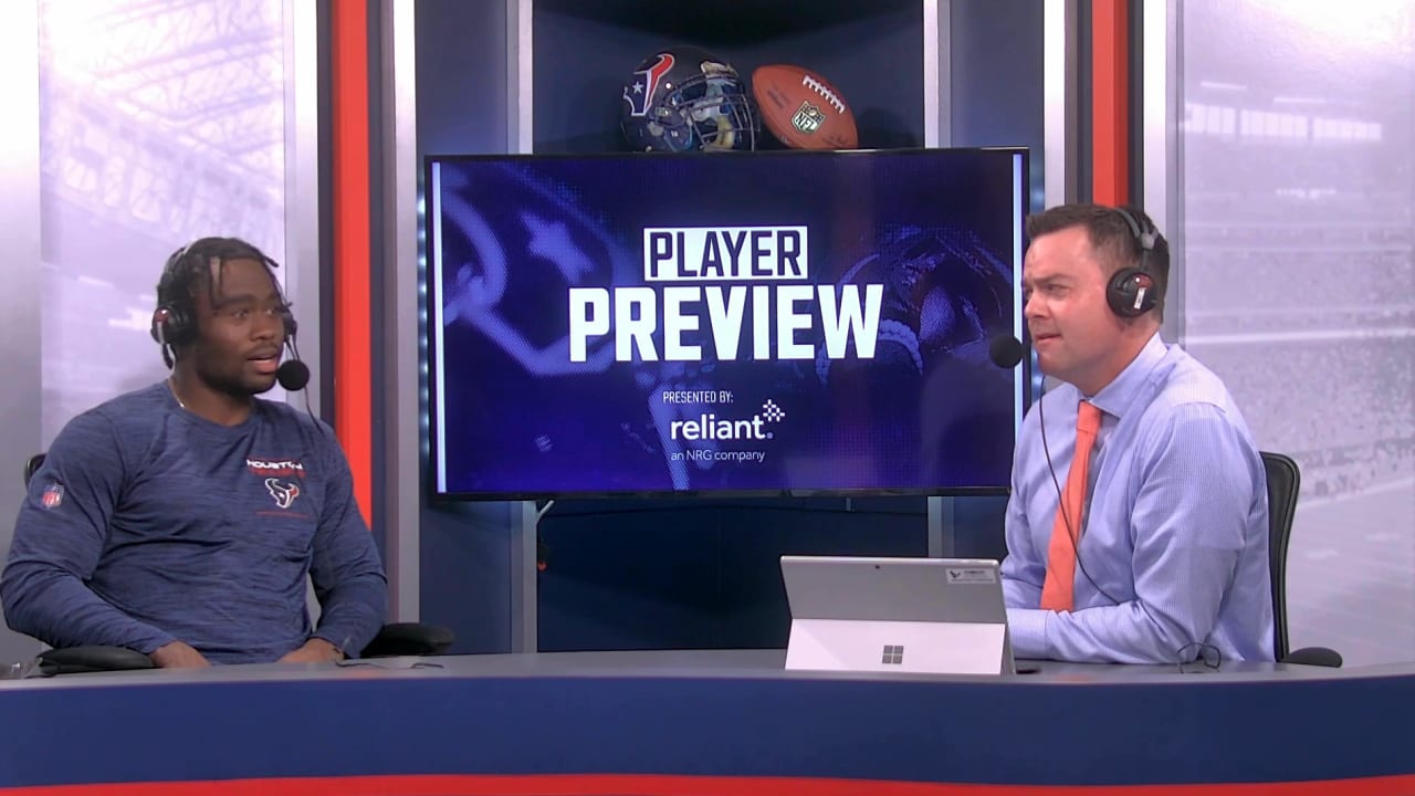 Throughout the 2021 season, Drew Dougherty interviewed Texans players ...