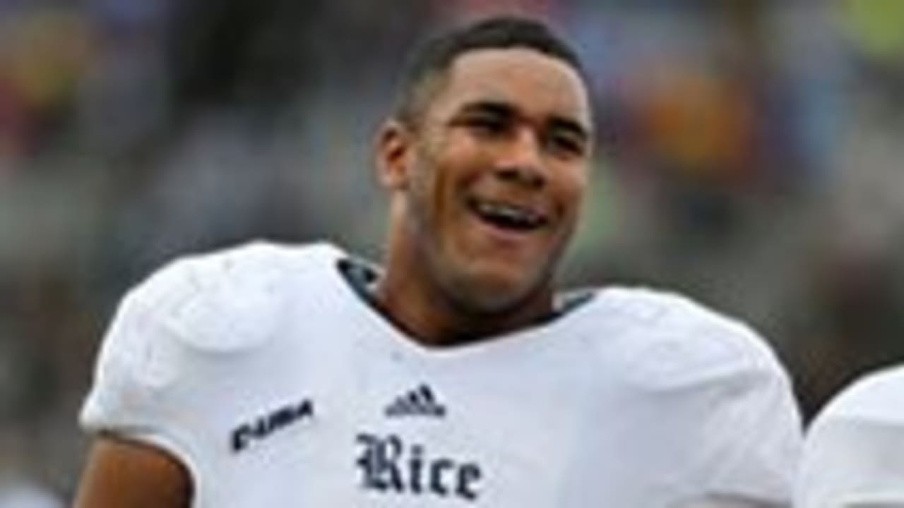 "Dream come true" for Rice D-lineman