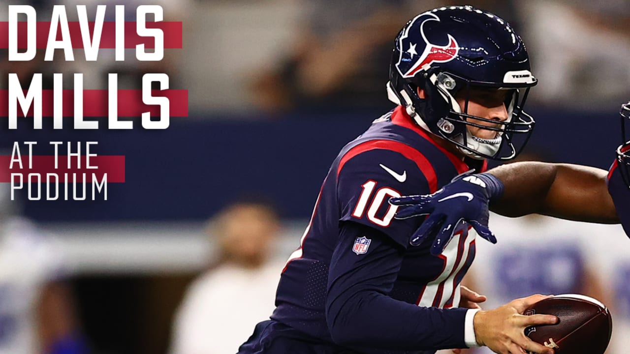 QB Davis Mills | Texans @ Dallas (8-21-2021)