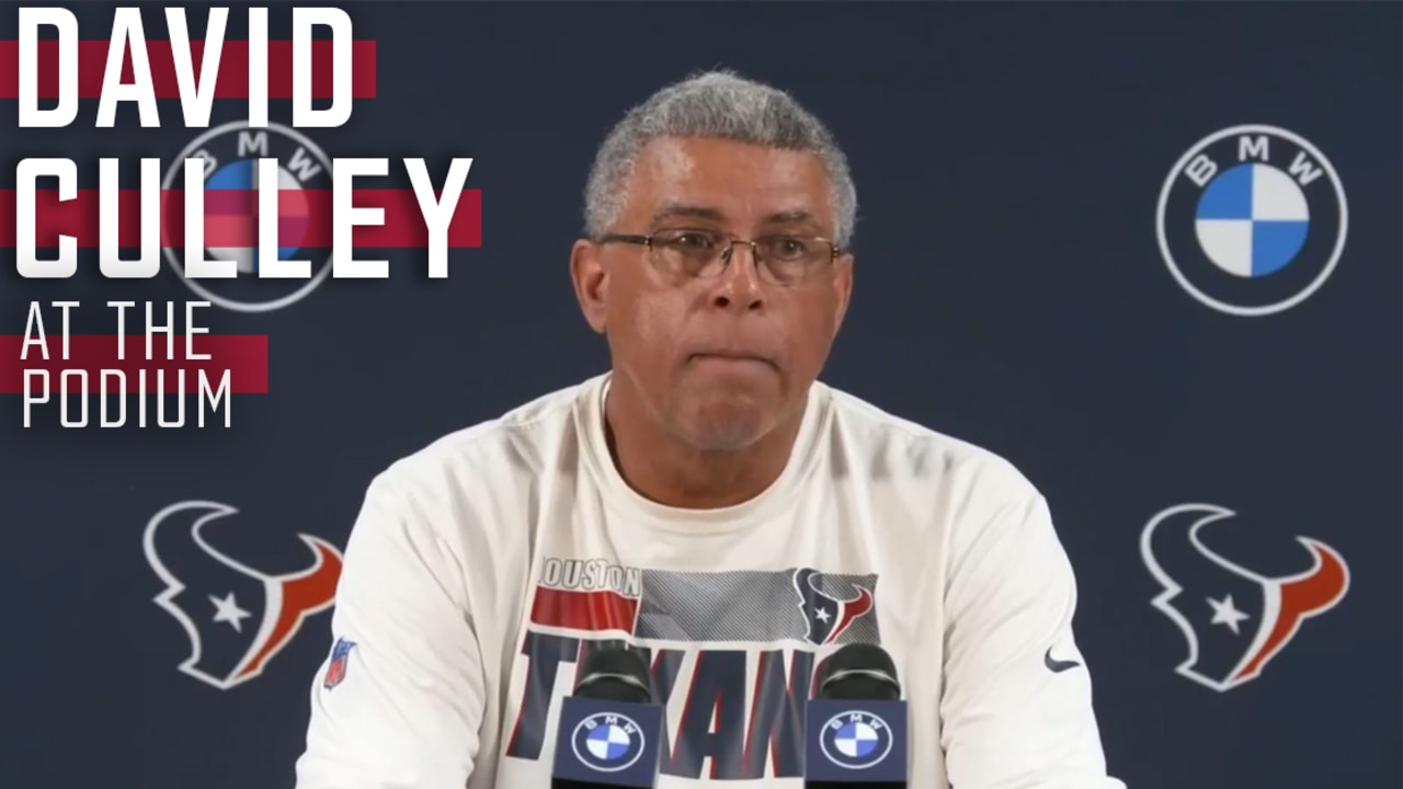 Head Coach David Culley | Monday Press Conference (9-20-2021)