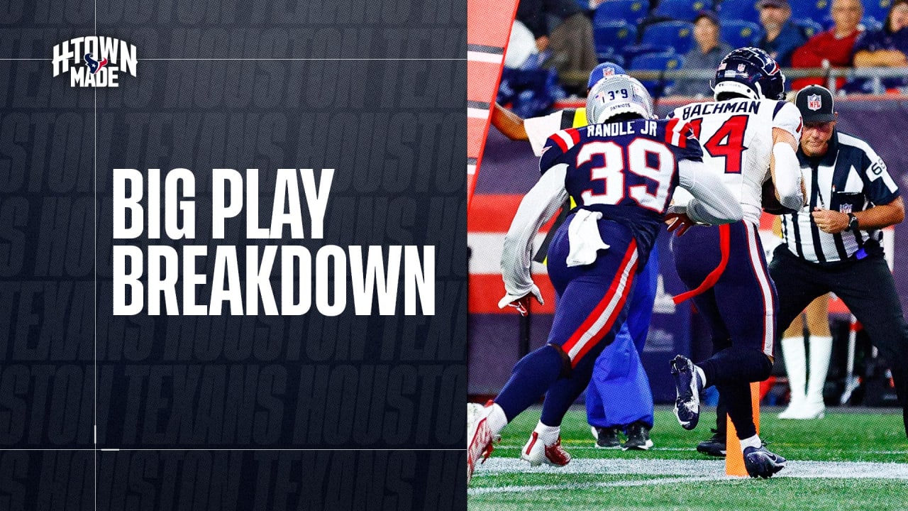 Big Play Breakdown | Texans at Patriots, Preseason Week 1