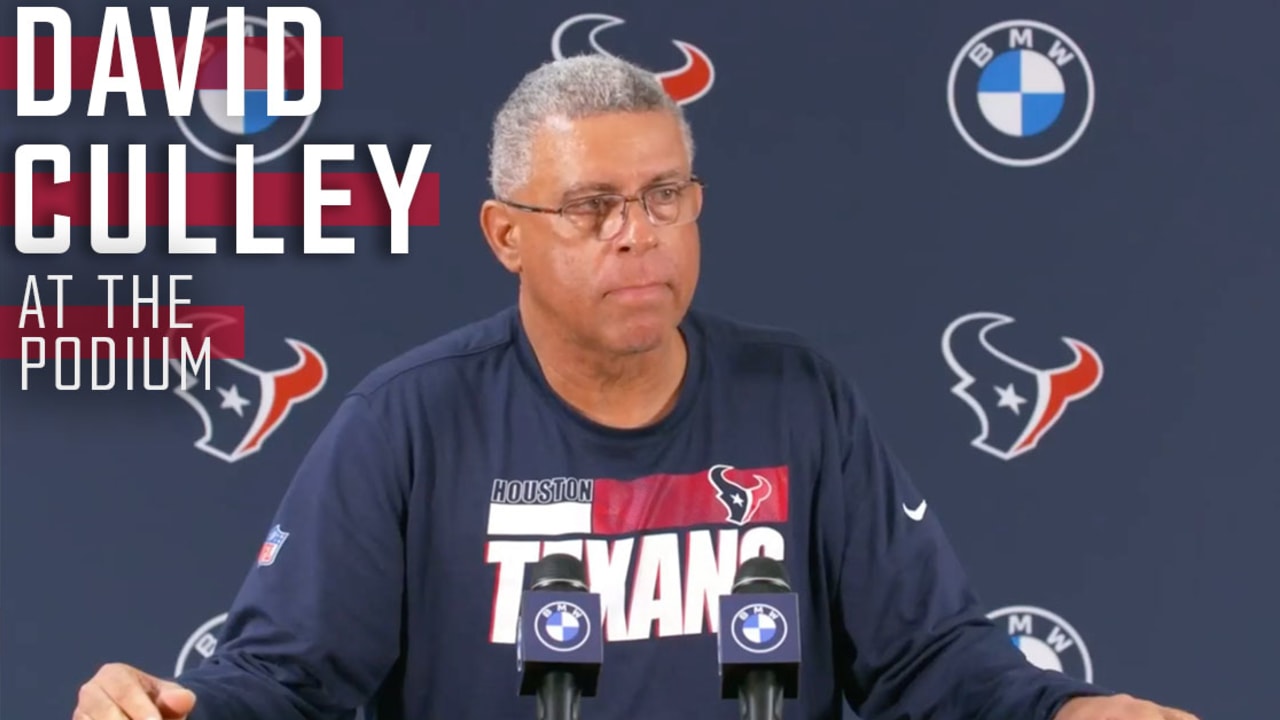 Head Coach David Culley | Press Conference (11-21-2021)