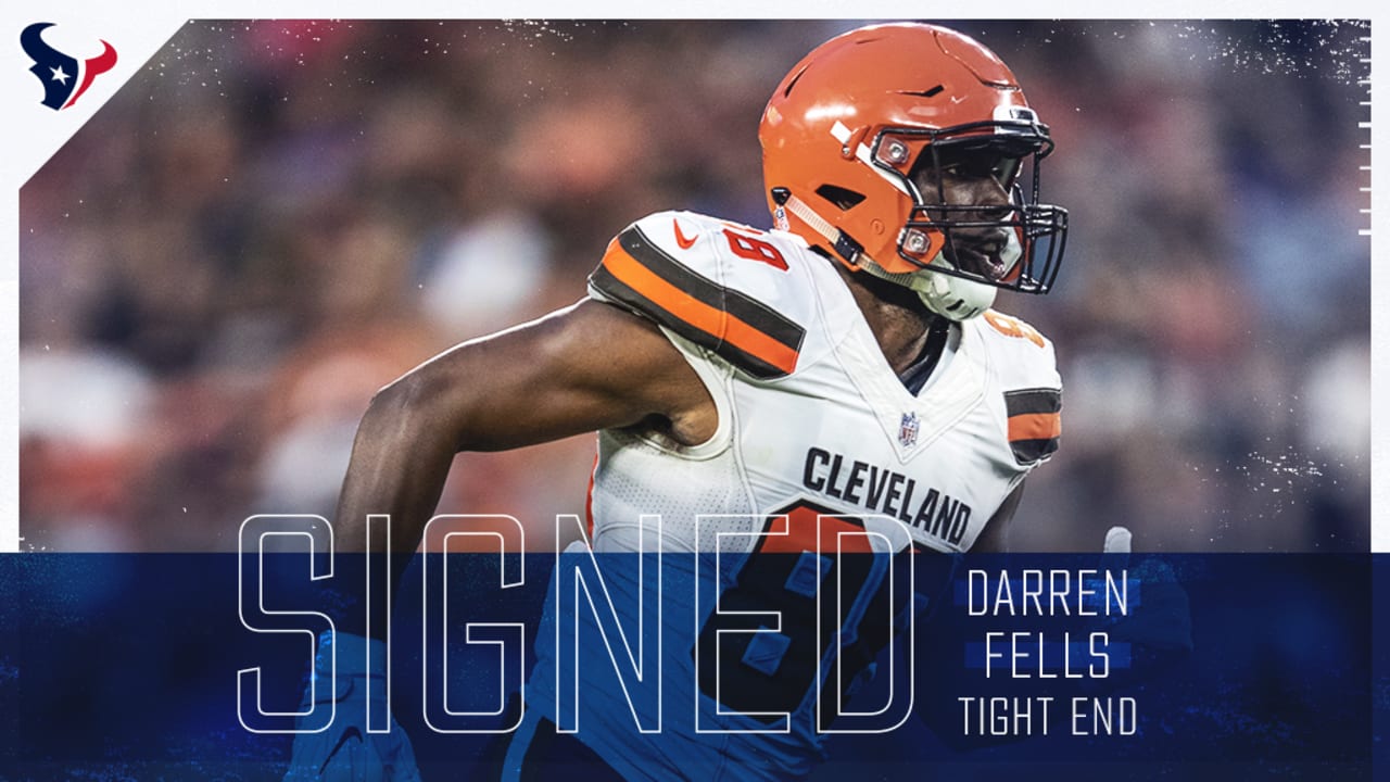 Texans sign free agent TE Darren Fells