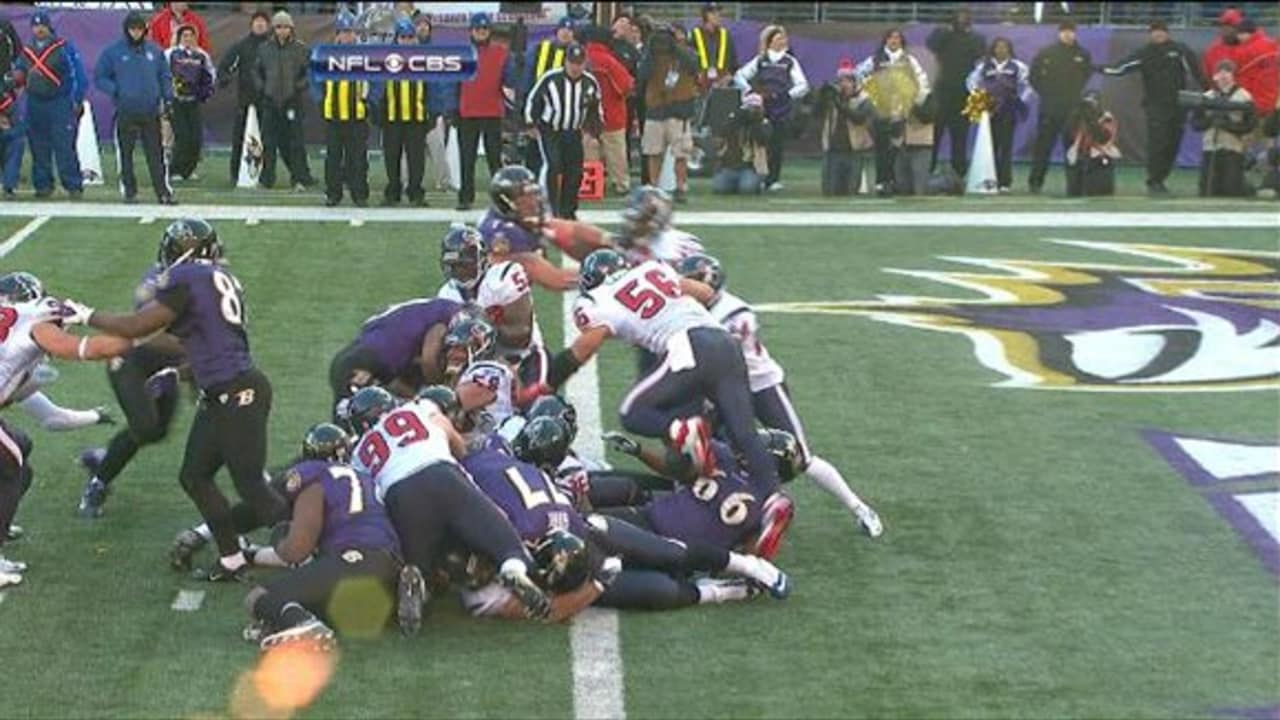 Texans' goal line stand