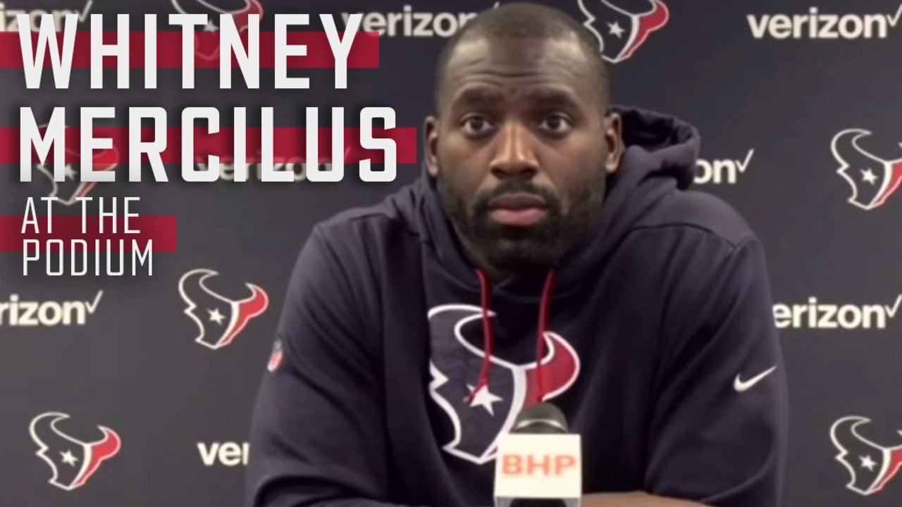 Whitney Mercilus | Press Conference (10-8-2020)