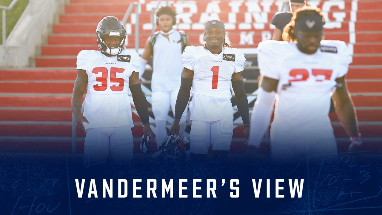 Marc Vandermeer shares his thoughts on Tuesday's practice. Houston ...