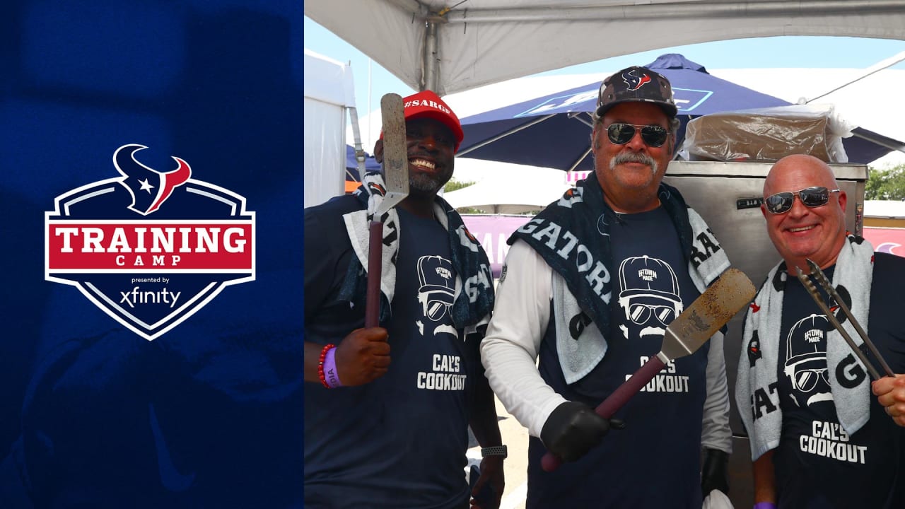 Houston Texans Chair and CEO Cal McNair fired up his grill for fans ...