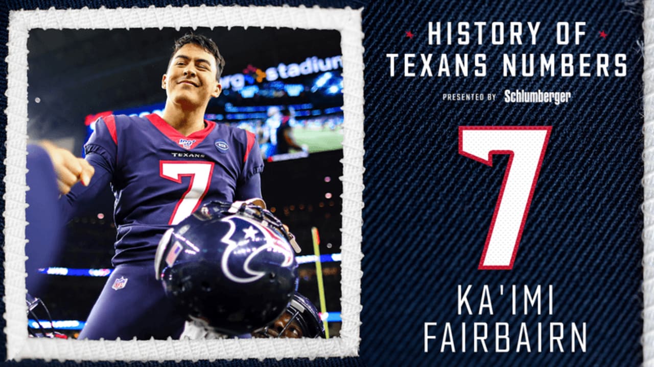 Check out Ka'imi Fairbairn and all the other players who have worn #7 ...