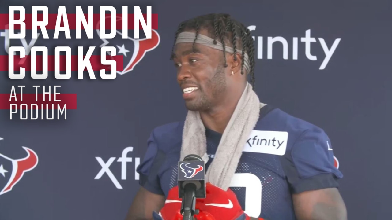 WR Brandin Cooks | Training Camp Press Conference (7-28-2021)