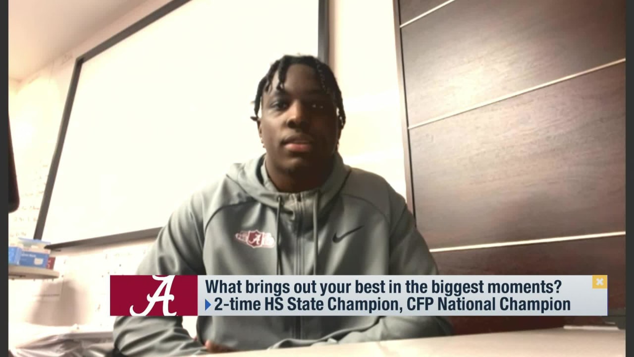 LB Christian Harris shares what brings out the best in him 'GMFB'