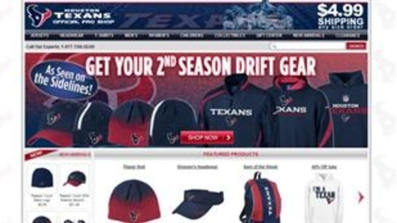 Texans unveil new online store
