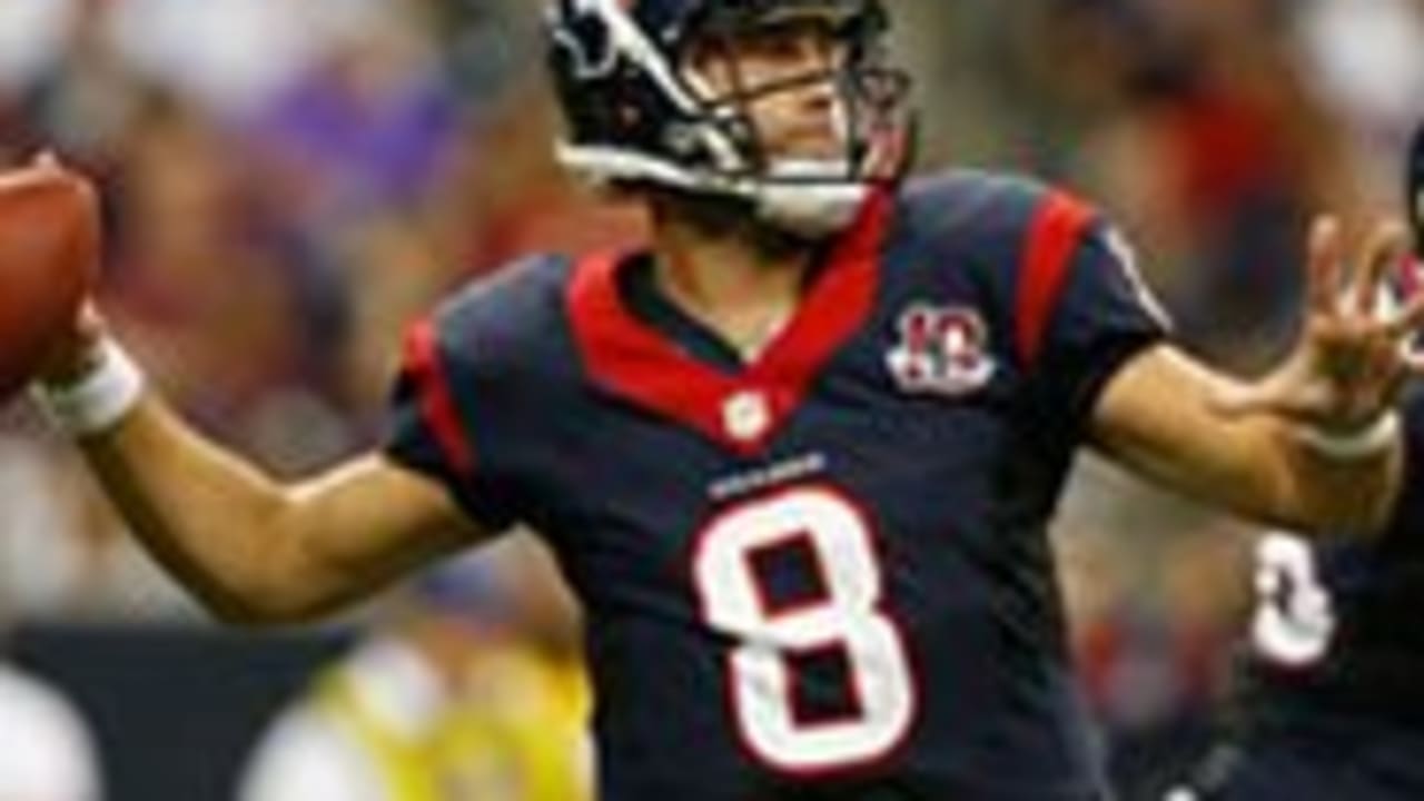 Matt Schaub shows full recovery with stellar preseason