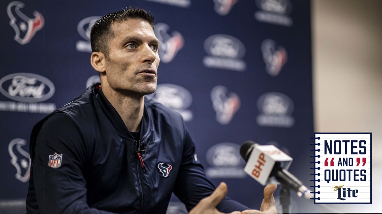 With less than two weeks remaining until the 2021 NFL Draft, Houston Texans general manager Nick ...