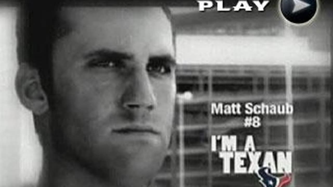 Matt Schaub: I'm a Texan ad