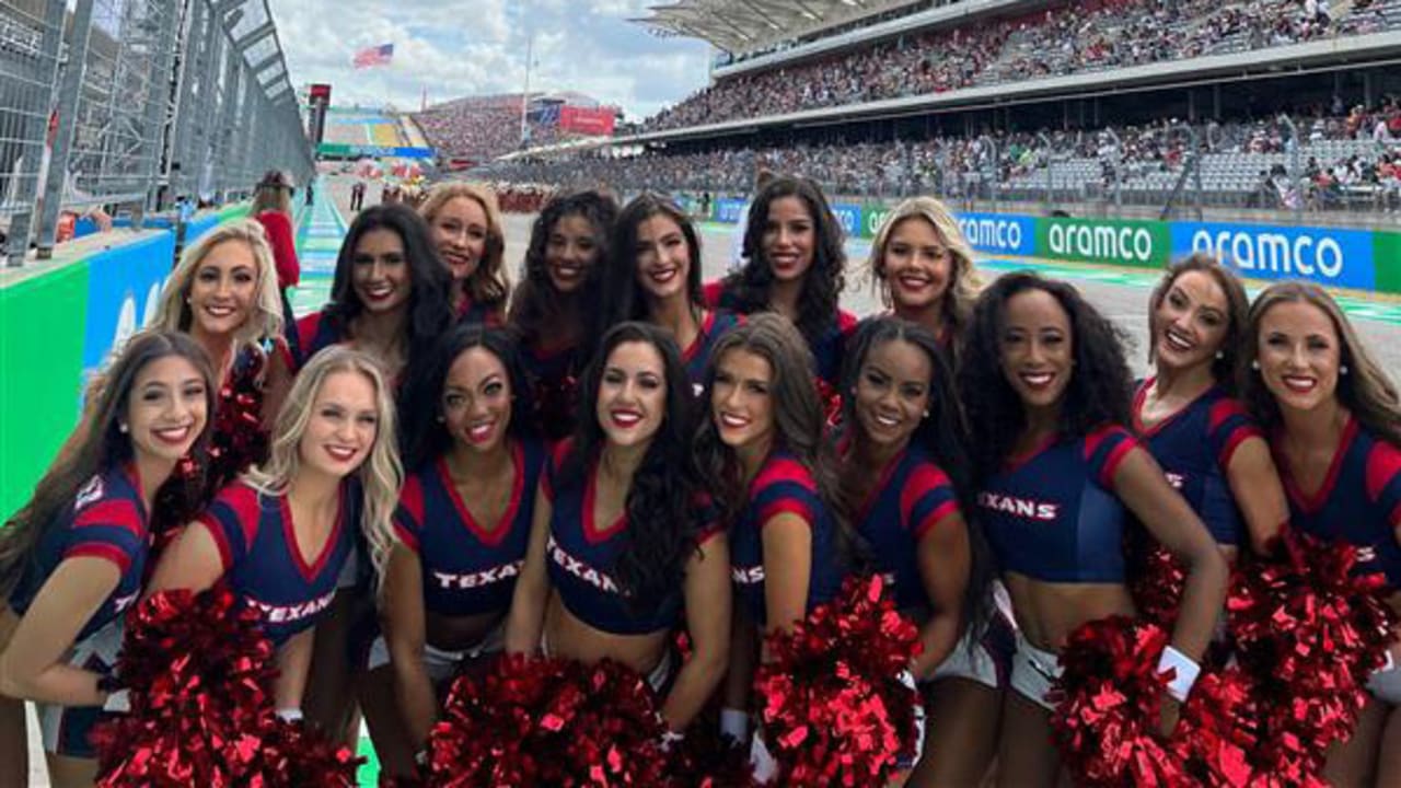 | Texans Cheerleaders perform at Formula 1 in Austin