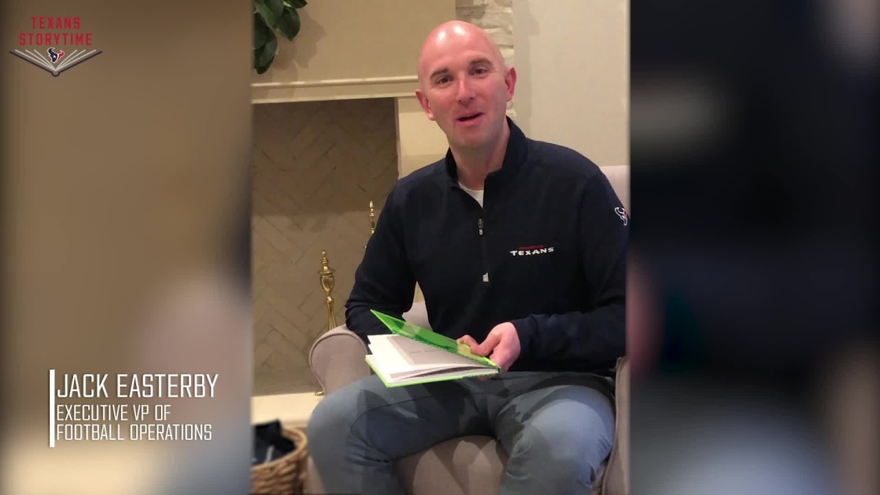 Texans Story Time with Jack Easterby
