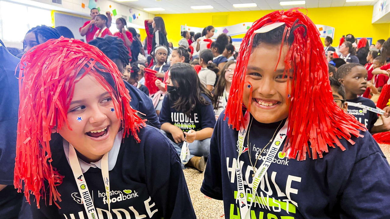 | Huddle Against Hunger Kickoff at Tice Elementary