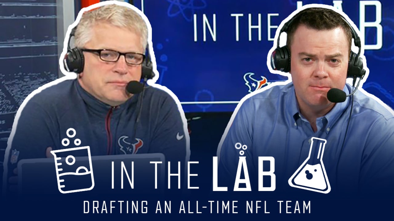 Houston Texans Drew Dougherty of Texans TV and team analyst John Harris ...