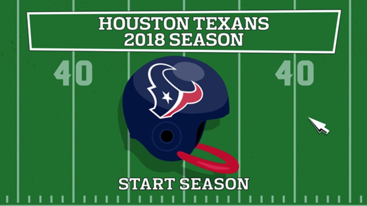 Houston Texans 2018 Schedule