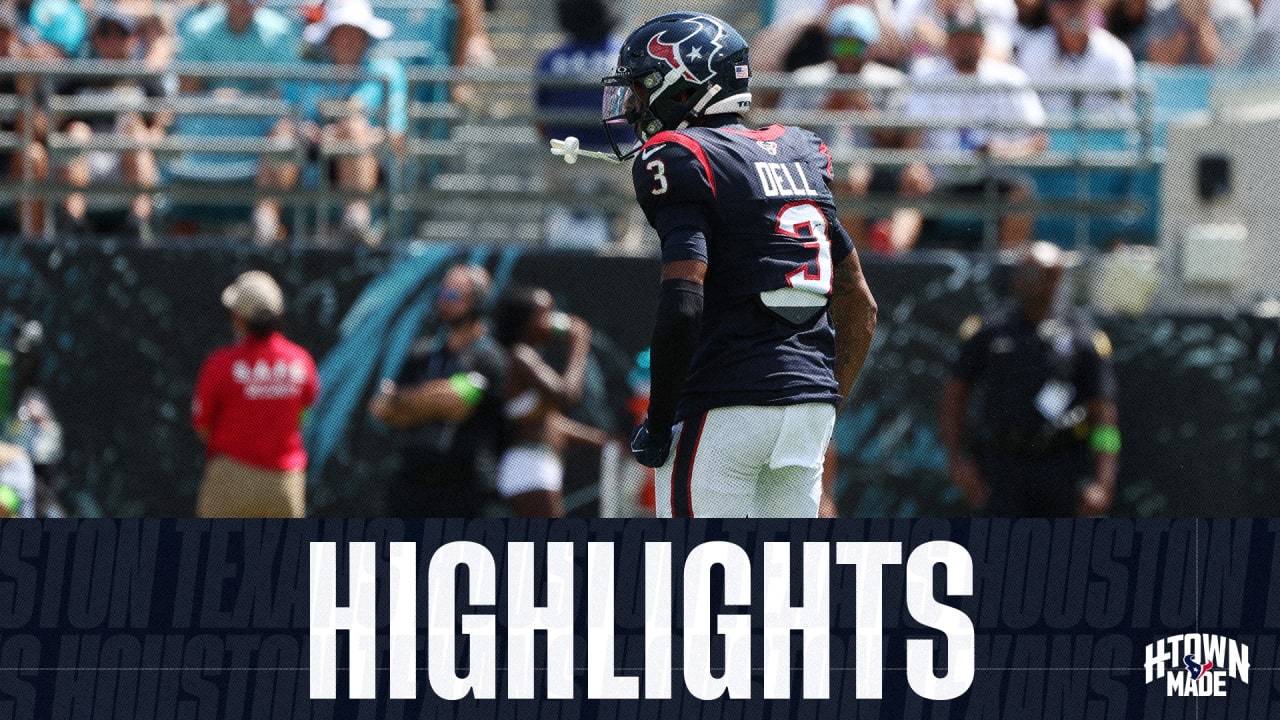 Highlights: Every Tank Dell catch from 145-yard game against Jaguars