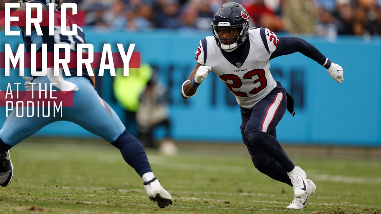 DB Eric Murray | Texans vs. Titans (11-21-2021)