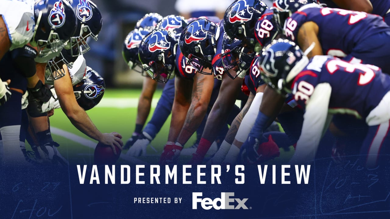 Voice of the Houston Texans Marc Vandermeer shares his thoughts on the ...